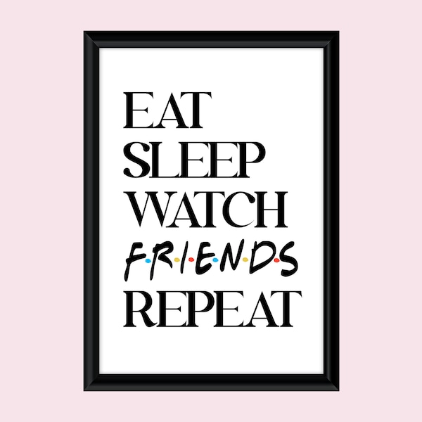 Friends Poster - Etsy UK