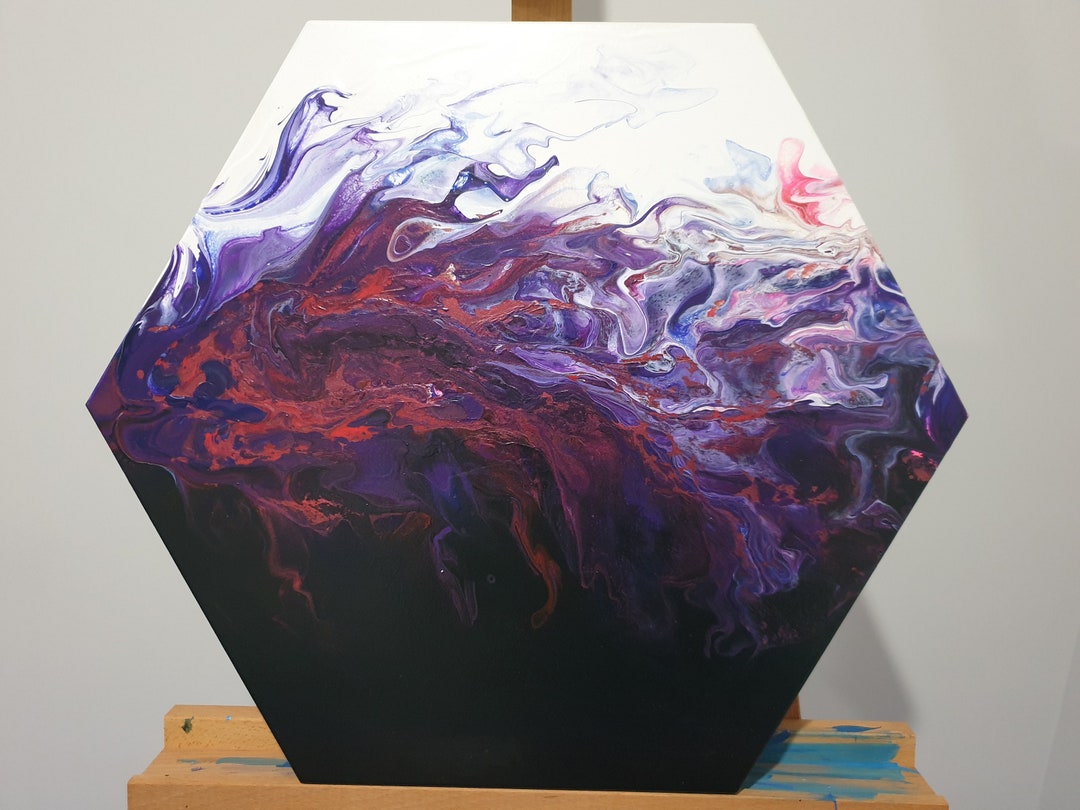 Burst Original Abstract Painting - Etsy