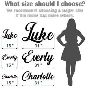 Wooden Name Sign Nursery Wall Decor Wooden Child Sign Kids Name Sign ...