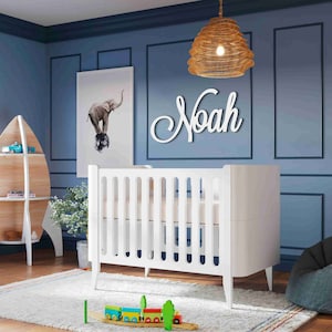 Wooden Name Sign Nursery Wall Decor Wooden Child Sign Kids Name Sign ...