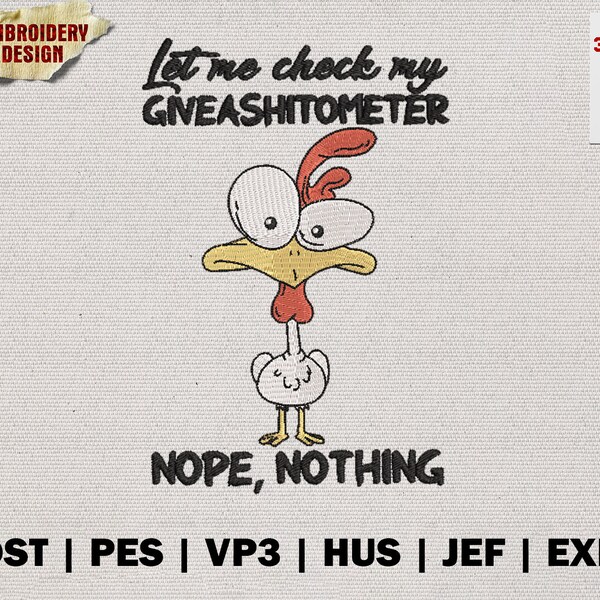 Nope Embroidery - Etsy