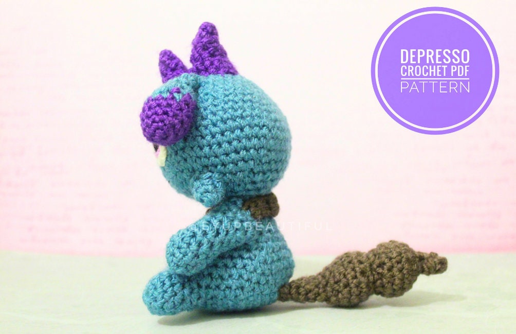 Depresso Crochet Amigurumi Pattern, PDF DIGITAL DOWNLOAD, More Espresso ...
