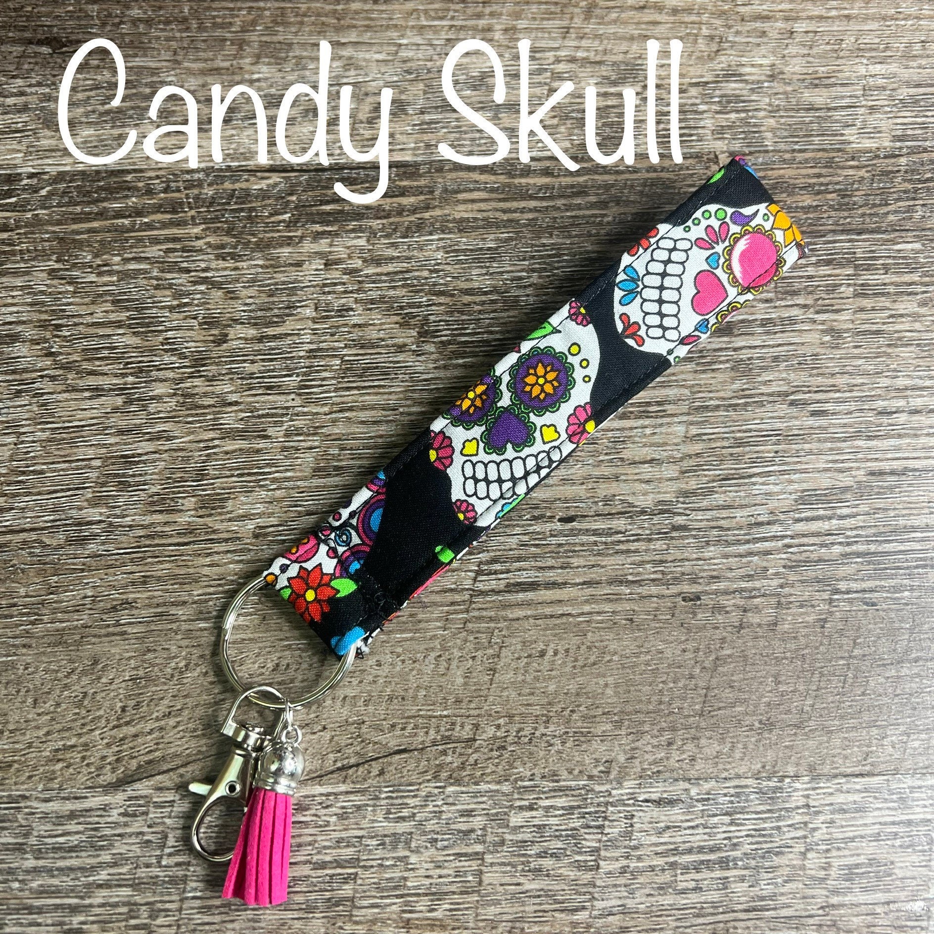 Halloween Wristlet Keychain Tassels Lobster Claw Clipper - Etsy