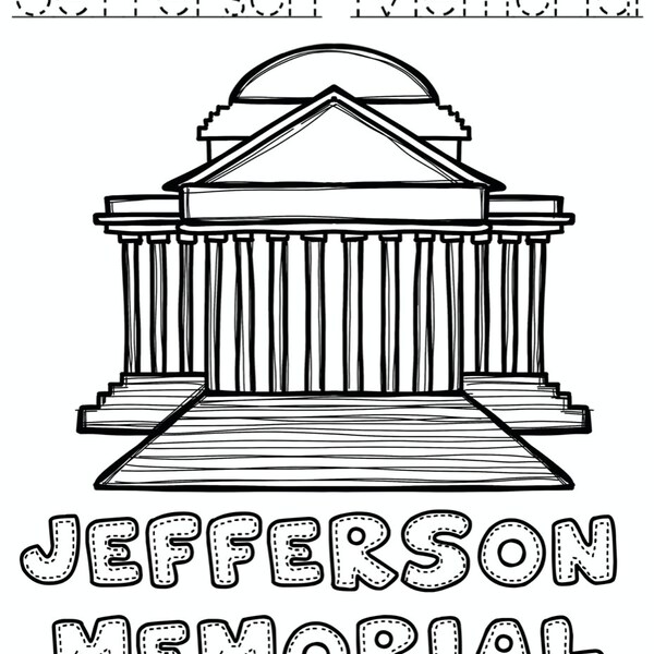 Landmark Coloring Pages - Etsy