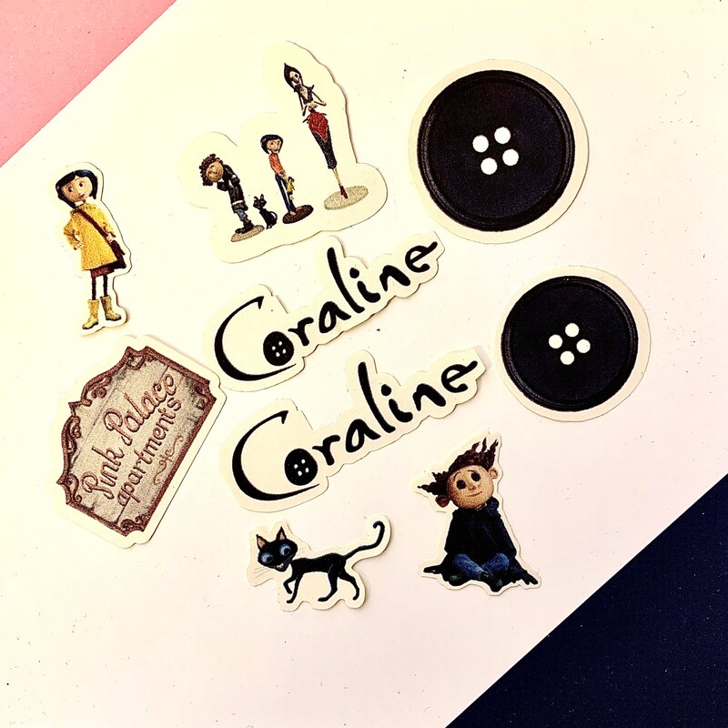 Coraline Stickers - Etsy