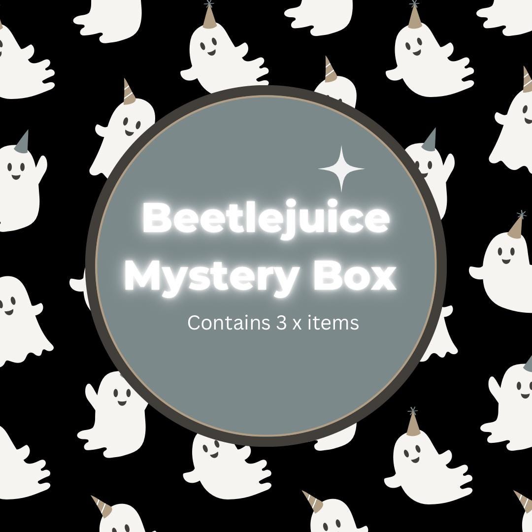 BEETLEJUICE MYSTERY BOX - Etsy