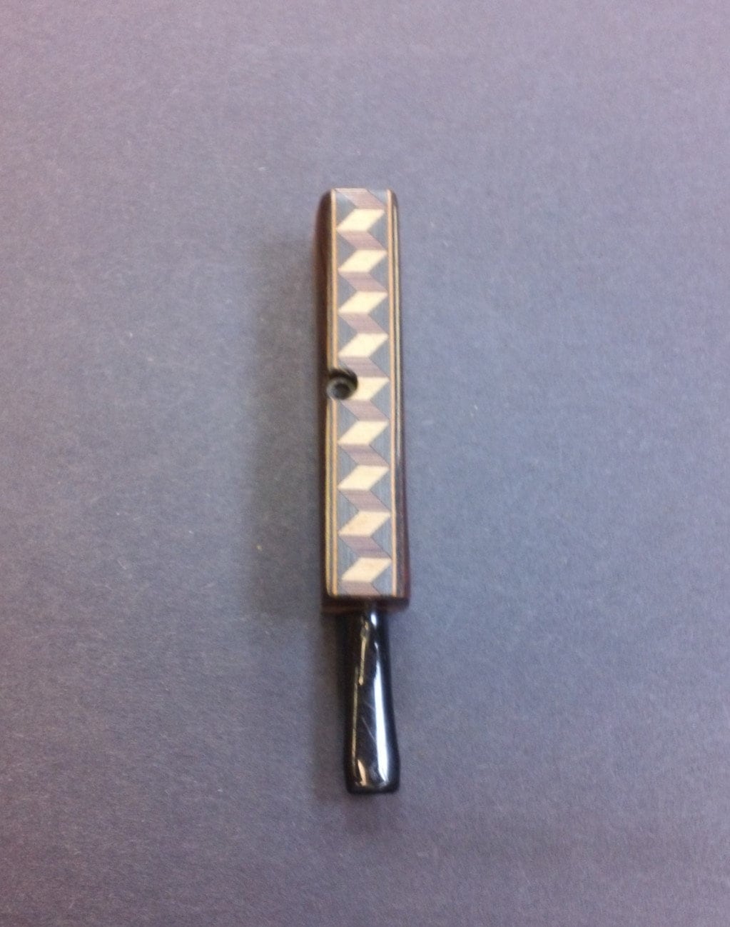 Slim Line Wood Pipe With an Assorted Pattern Inlay Twist Top - Etsy