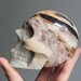 Caribbean Calcite Skull • 4" Crystal Skull Carving • Alter Crystal ...
