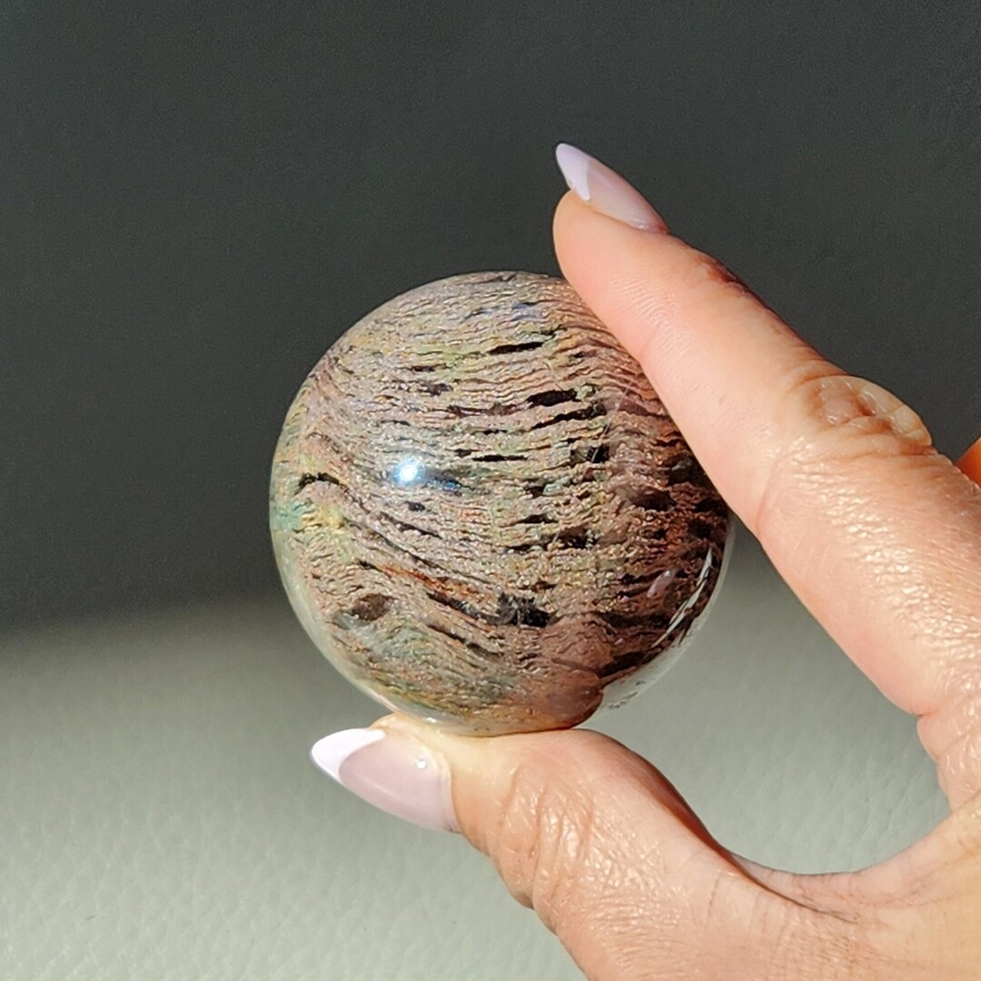 Garden Quartz Sphere 2 Lodolite Sphere Thousand Layer Crystal Sphere ...