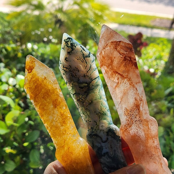 Crystal Knife - Etsy