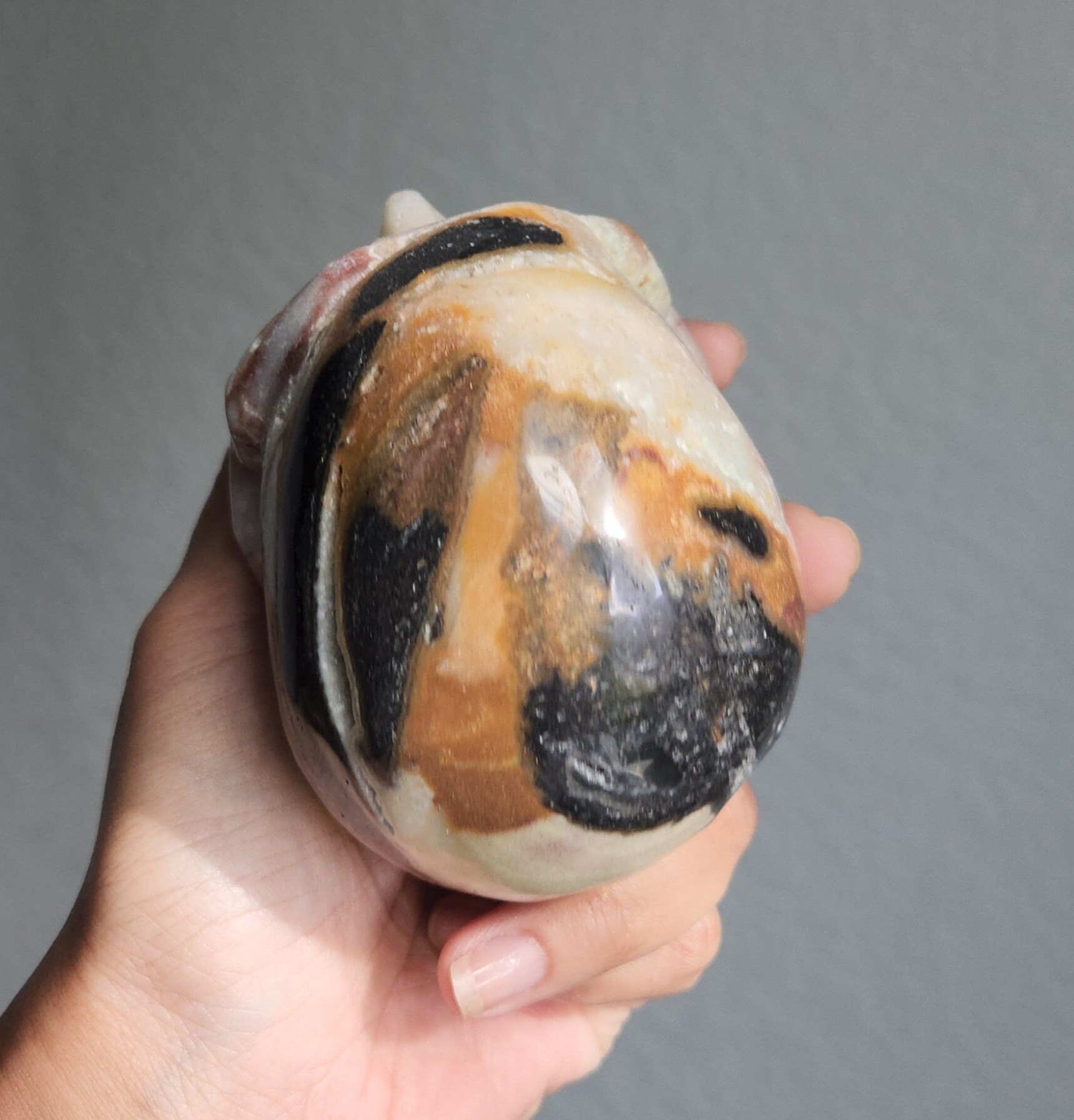 Caribbean Calcite Skull • 4" Crystal Skull Carving • Alter Crystal ...