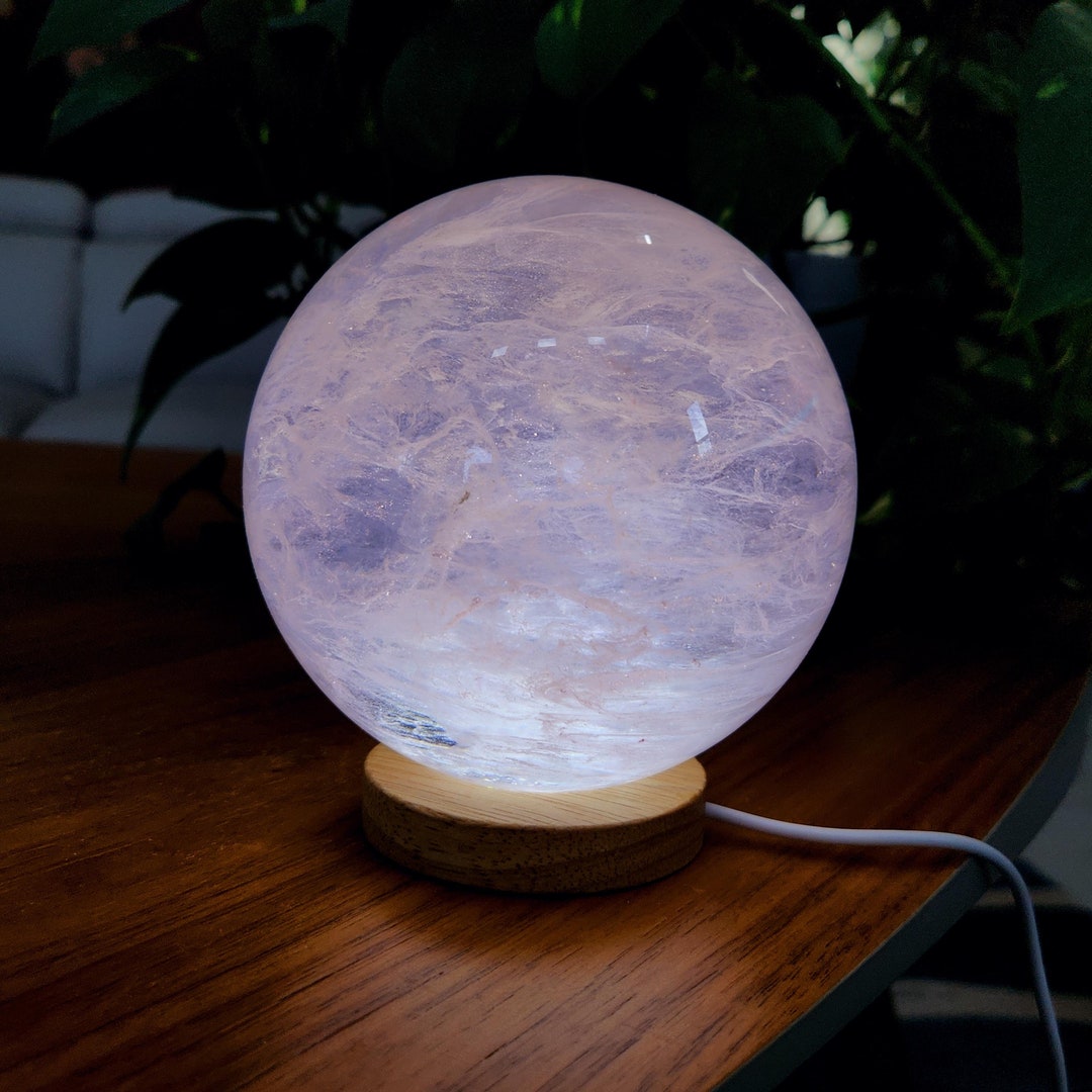 Pink Quartz Sphere, Smelting Quartz Sphere, Candy Floss Pink Quartz ...