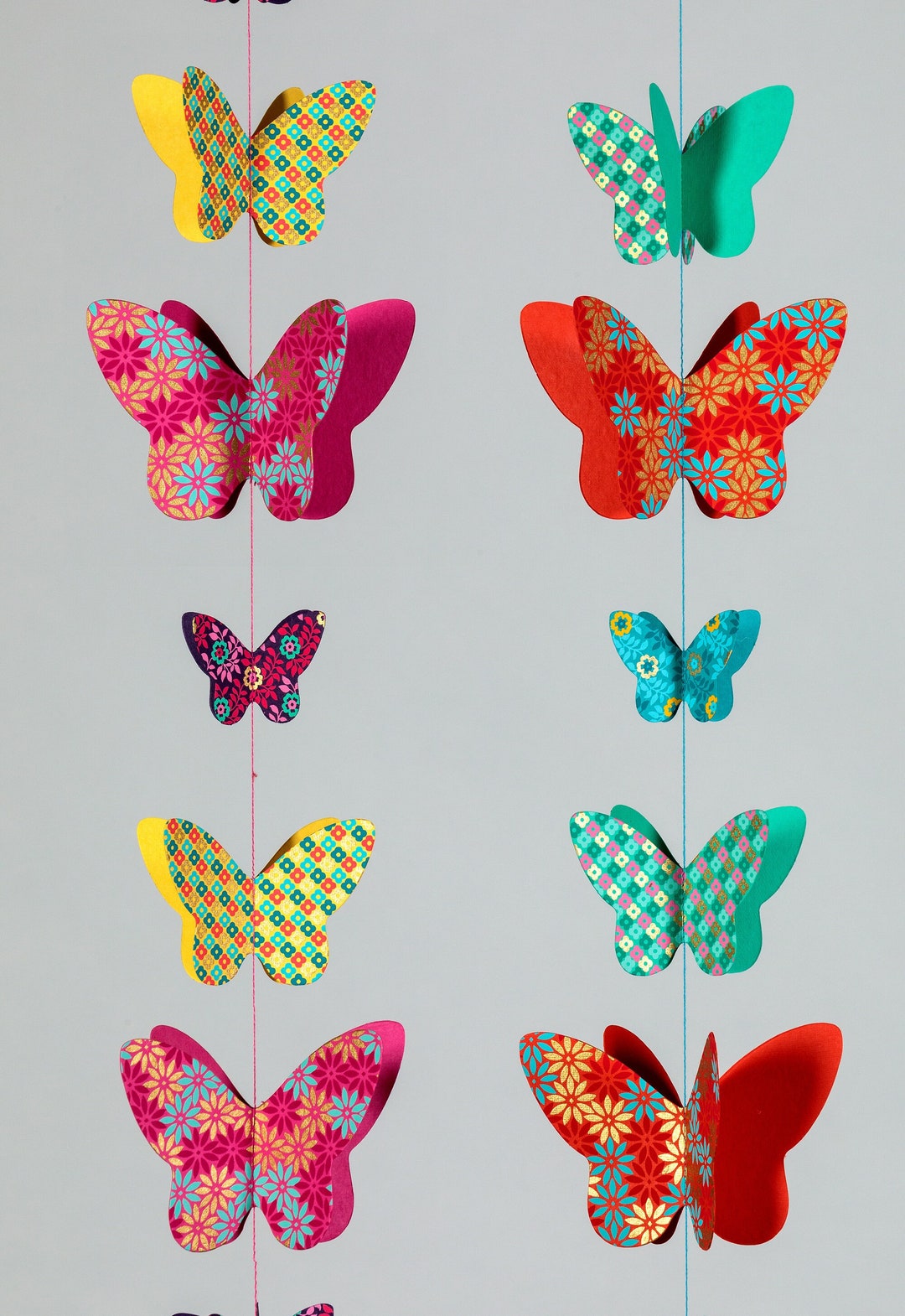 Butterfly Mobiles Handmade Paper - Etsy