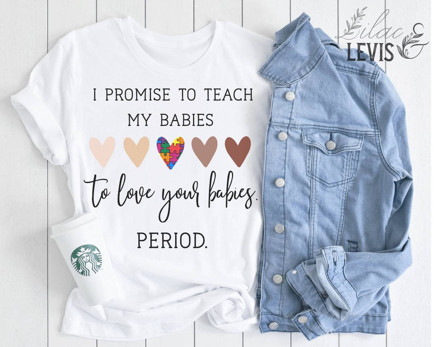 I Promise To Teach My Babies to Love Your Babies shirt Love | Etsy