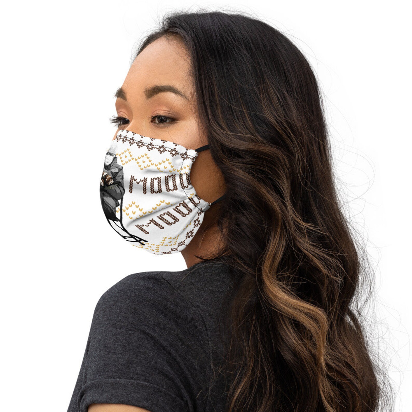 Bernie Sanders Inauguration Mood Face Mask Sanders Mood Mask | Etsy