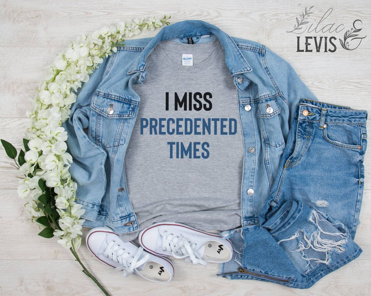 I Miss Precedented Times Tee Quarantine T-shirt Social - Etsy