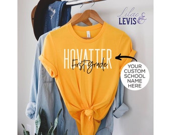 Grade Level Team Shirt - Etsy