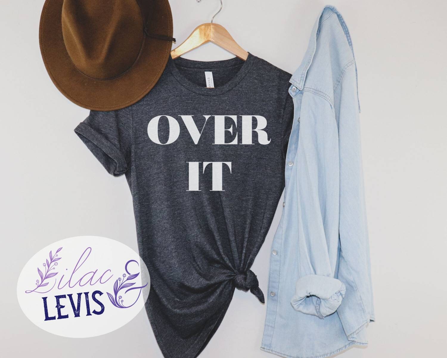 Over It Shirt I'm Over It T-shirt Funny I'm so Over - Etsy