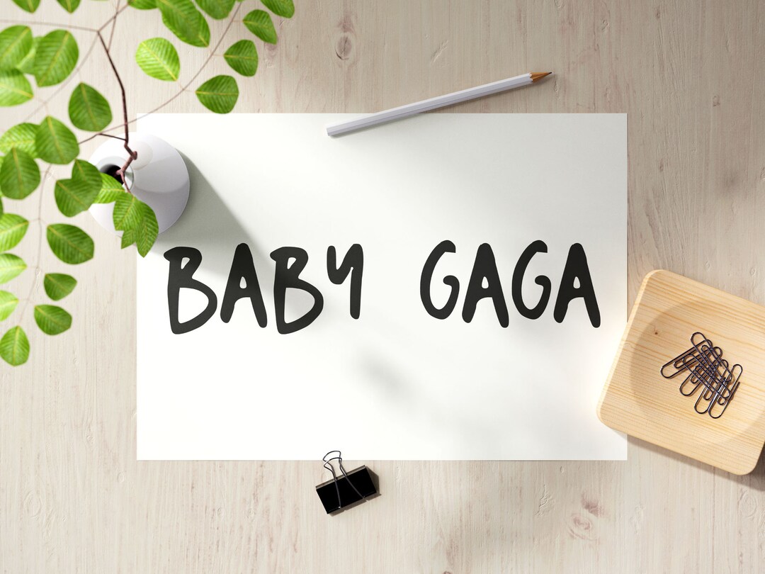 Baby Gaga| Svg | Newborn Svg | Baby Svg | Instant Download | PNG | SVG ...