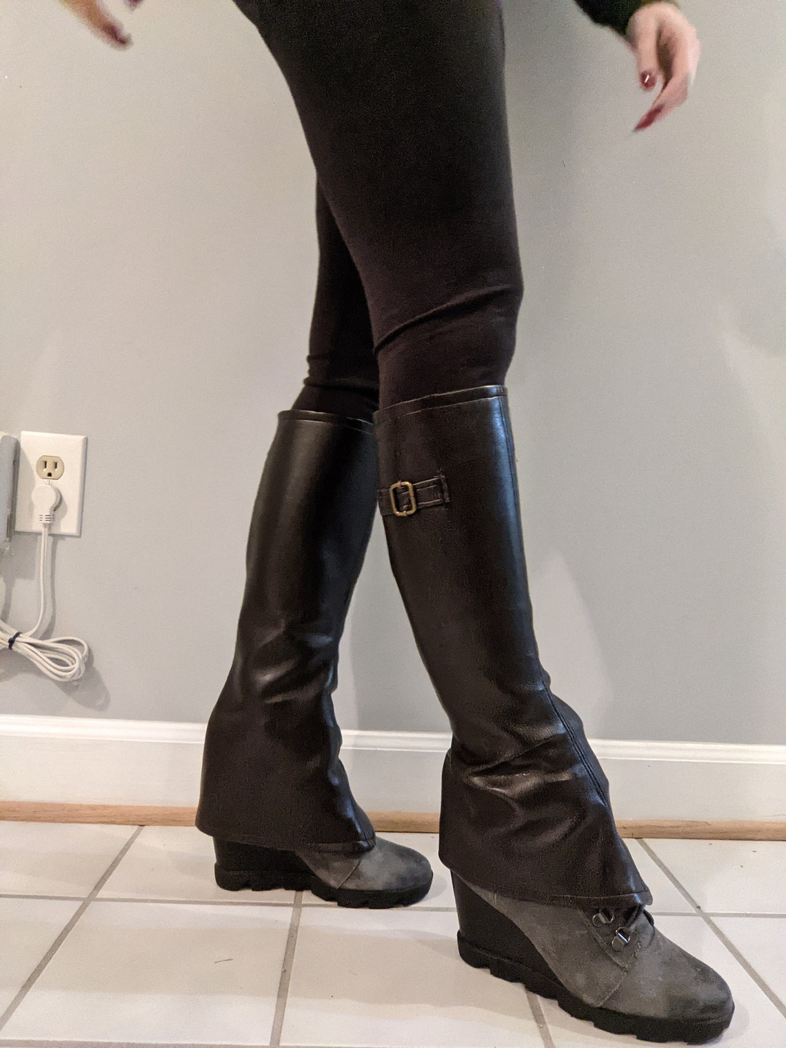 Removable Spat Boot Covers Pattern - Etsy