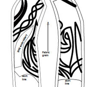 Bayonetta Suit and Embroidery Patterns - Etsy