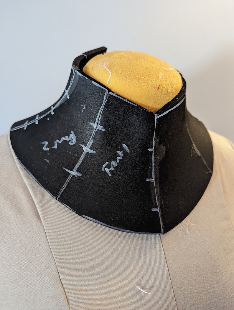 Neck Armor Pattern - Etsy