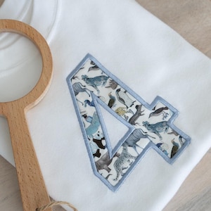 Liberty of London Number T-shirt, Birthday T-shirt - Etsy UK