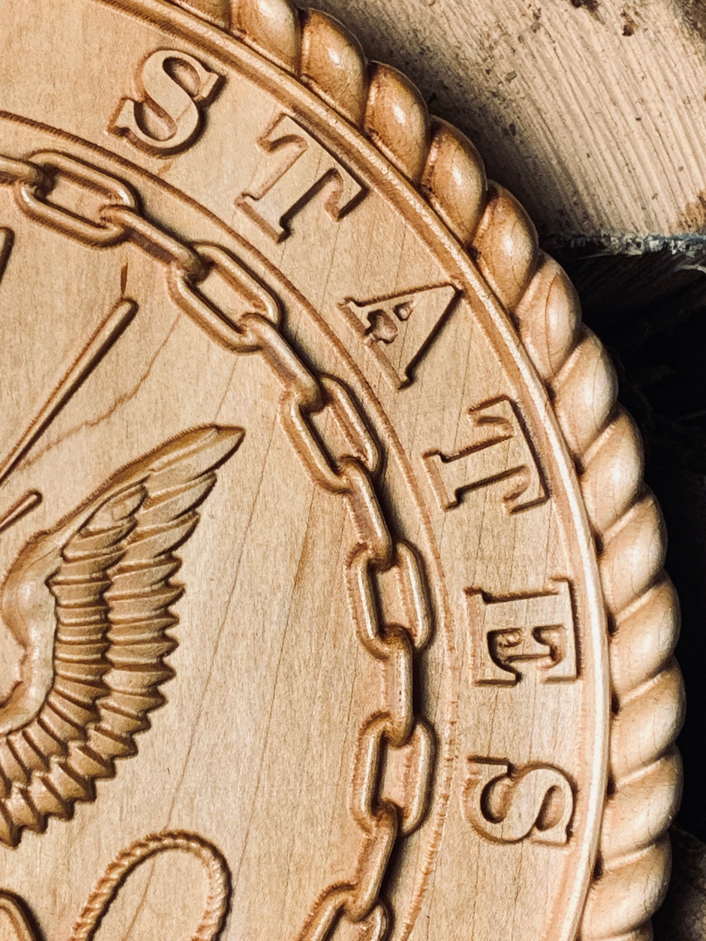 Custom Navy Gifts, Carved United States Navy Seal (logo) Wall Art, US ...