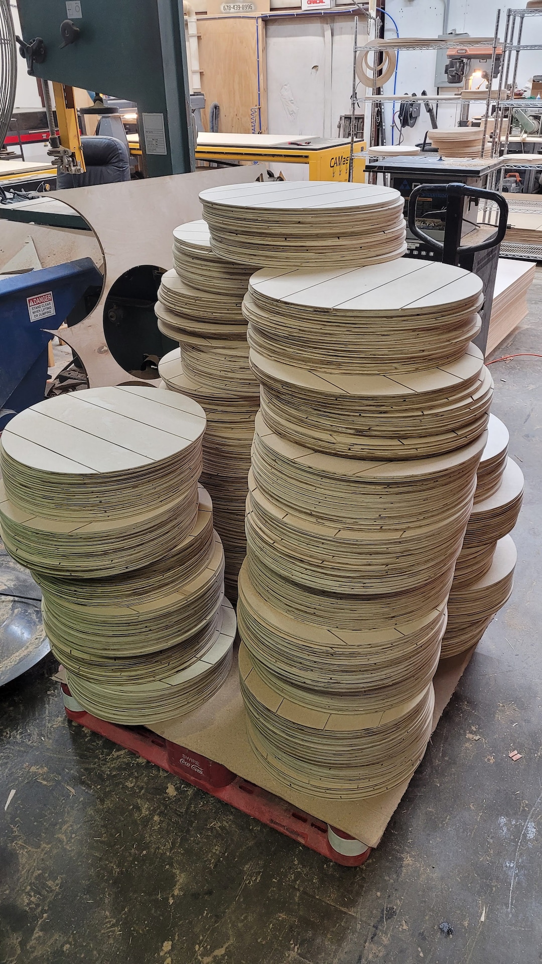 300 Birch Rounds 250 Shiplap, 50 Plain 1/2 Birch 17.75 Diameter - Etsy