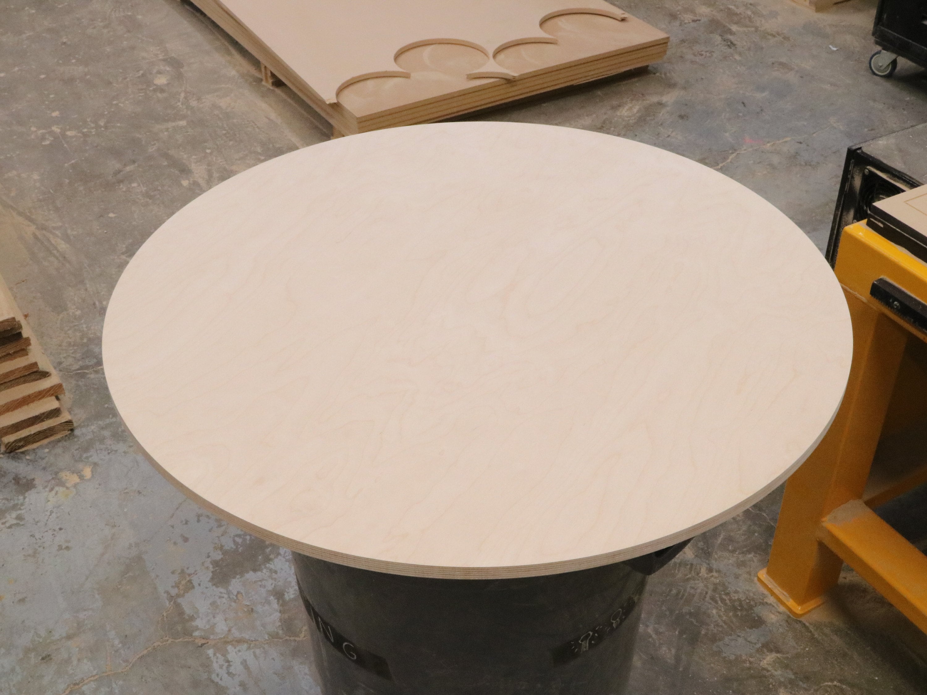 3/4" Birch Round Table Top Unfinished Wooden Rounds Various Sizes 20 ...
