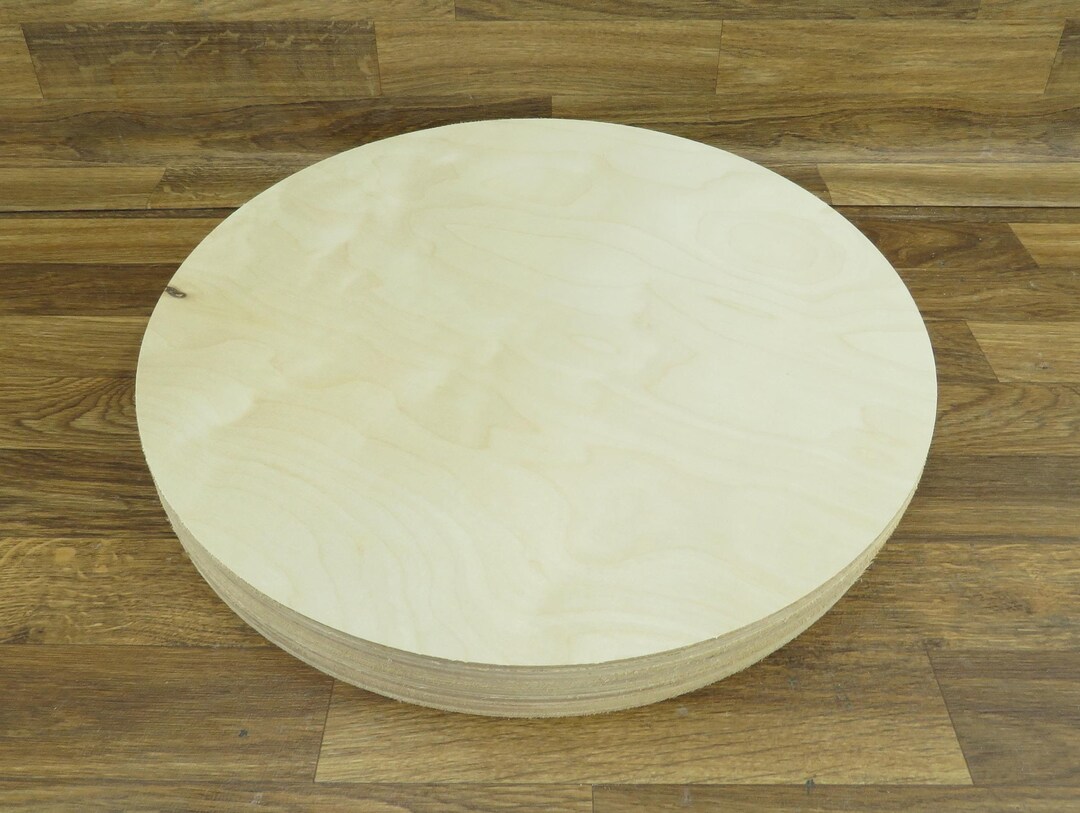 Sale - IMPERFECT - 22" Unfinished Circle - 1/4" Birch Plywood ...