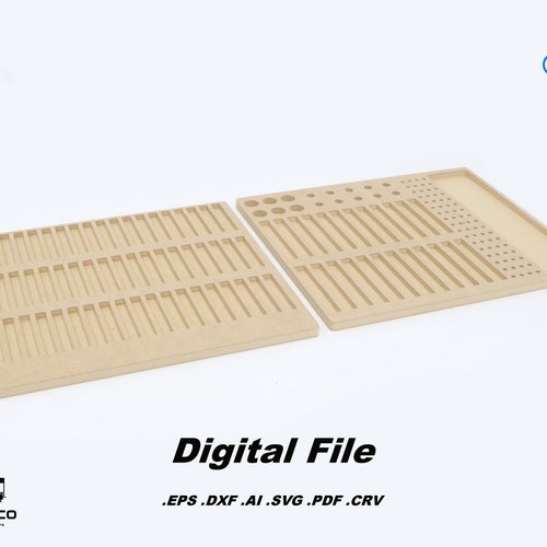 Router Bit Organizer Storage Trays for CNC Routers Digital - Etsy