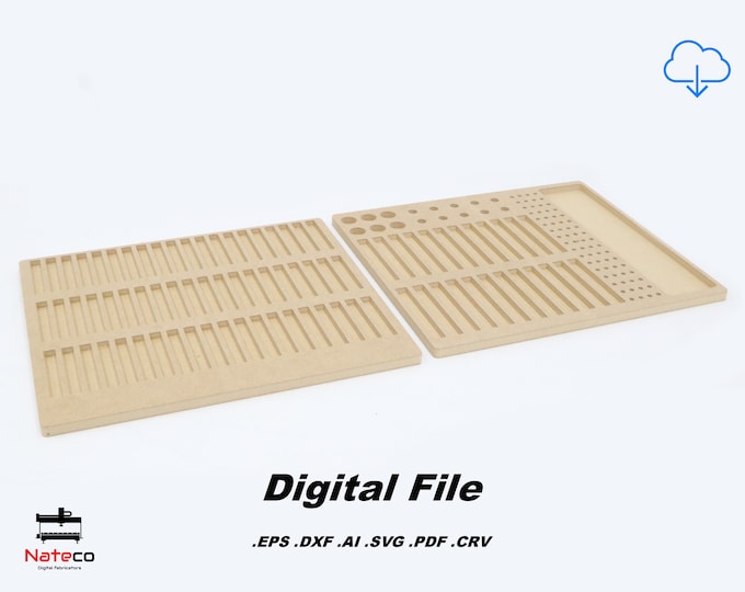 Router Bit Organizer Storage Trays for CNC Routers Digital - Etsy