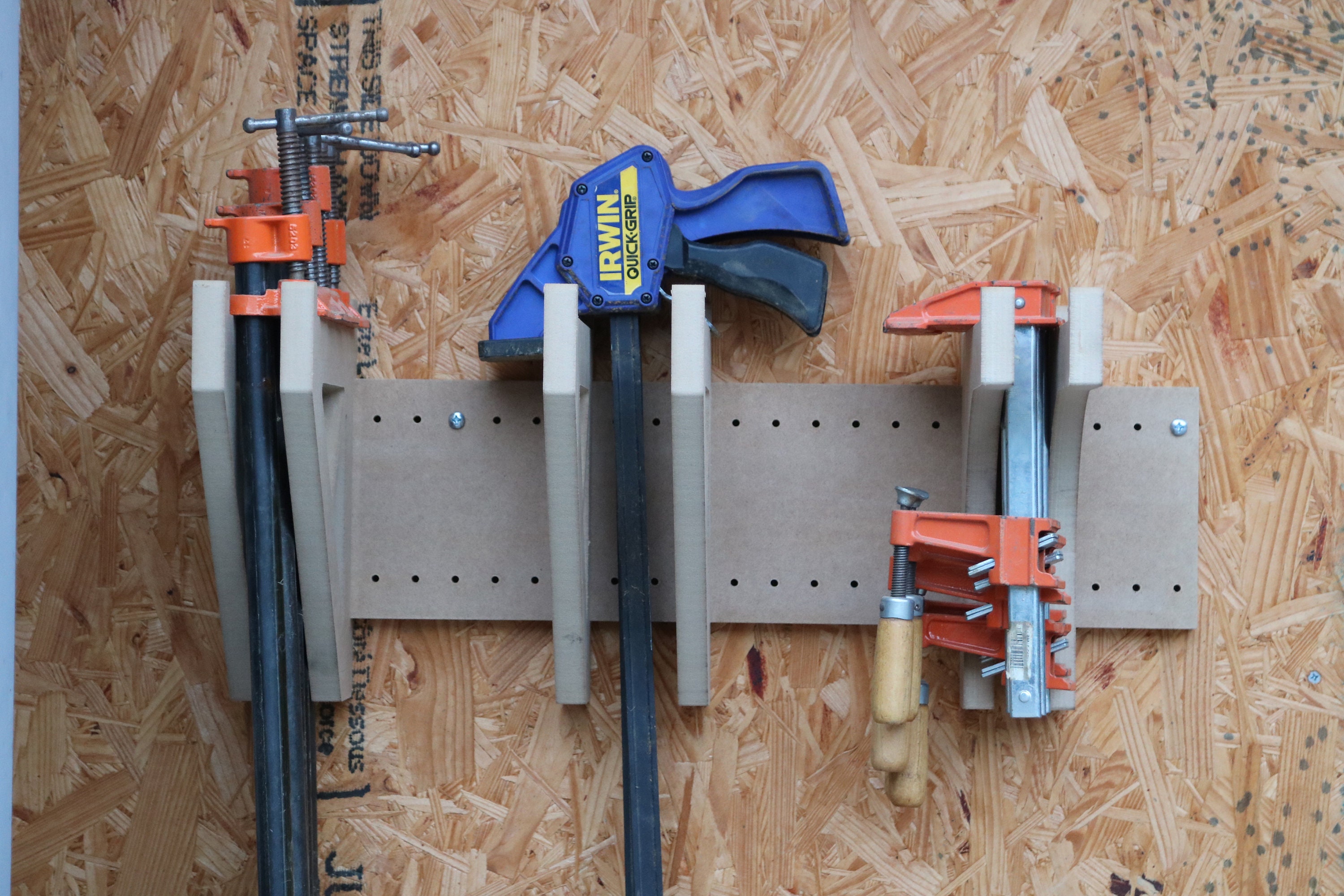 Modular Clamp Rack Storage System Plans Digital File - Etsy