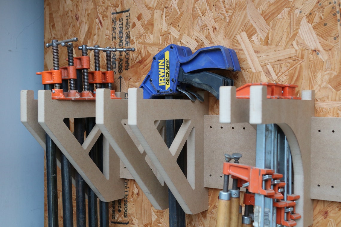 Modular Clamp Rack Storage System Plans Digital File - Etsy