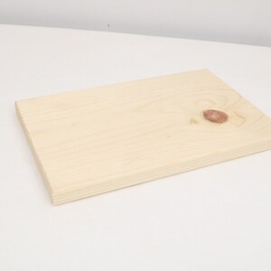 Solid Pine Wood Rectangle Shape Plaques - Various Sizes - Etsy