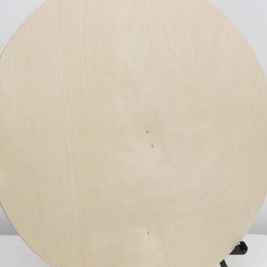 1/2" Birch Table Top Unfinished Wooden Rounds Various Sizes 18" 20" 22 ...
