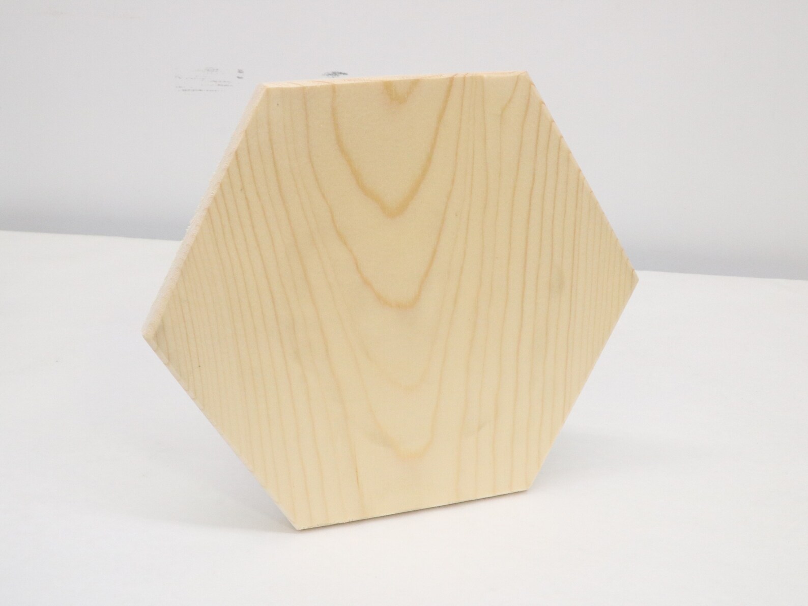Solid Pine Wood Hexagon Shape - Various Sizes - Etsy