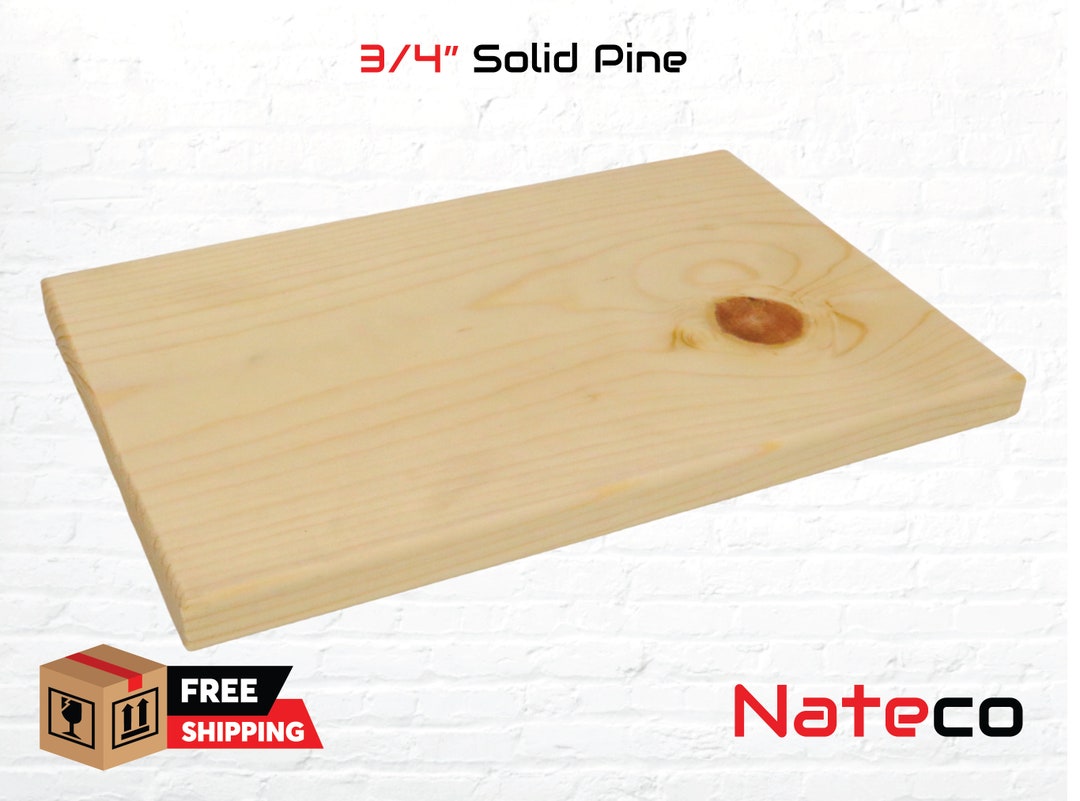 Solid Pine Wood Rectangle Shape Plaques - Various Sizes - Etsy