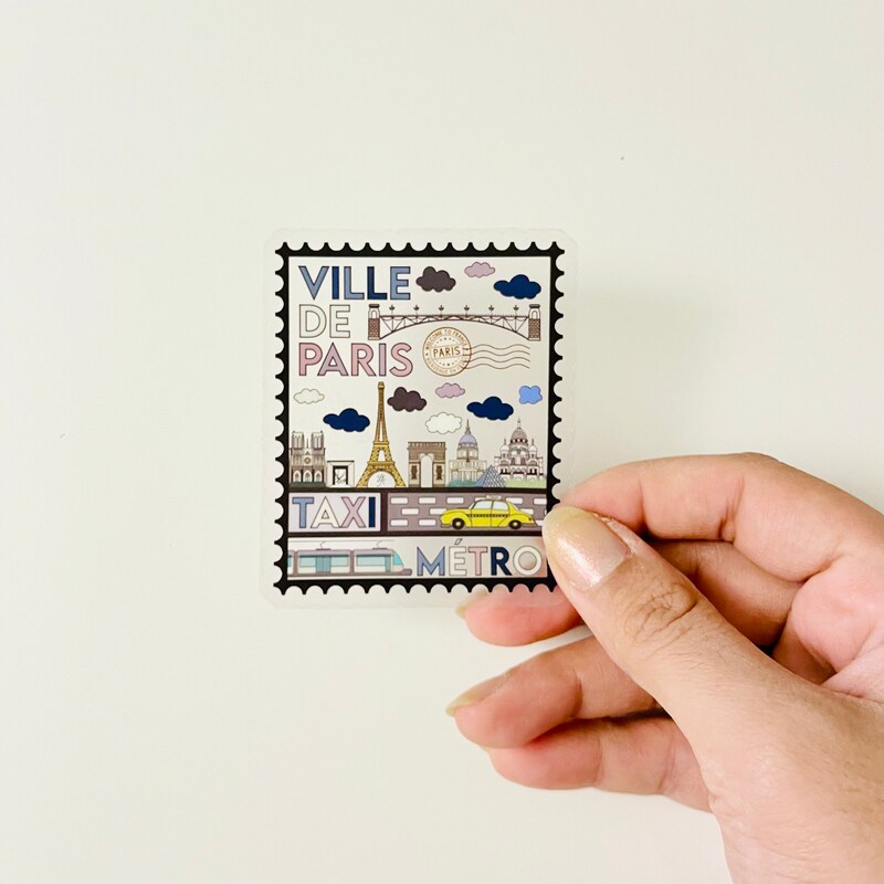 Paris Sticker - Etsy