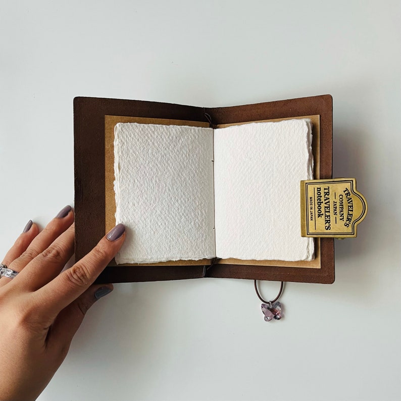 Deckle Edge Journal Deckle Edge Paper Travelers Notebook - Etsy