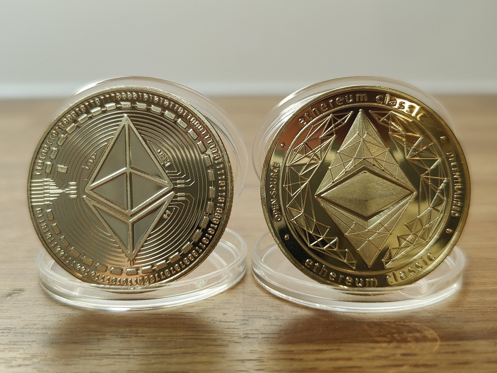 ETC Ethereum Classic Physical Crypto Coin | Etsy