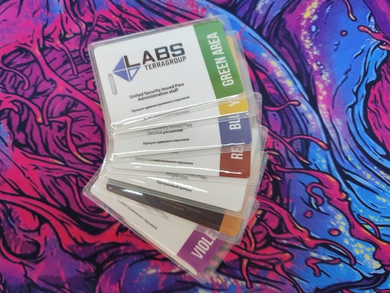 Escape From Tarkov Labs Keycards All 7 | Etsy