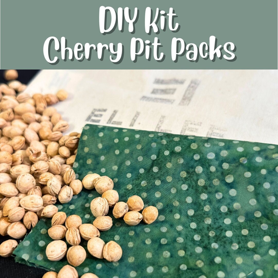 DIY Cherry Pit Pack Kit Ideal 2nd Anniversary Gift - Etsy