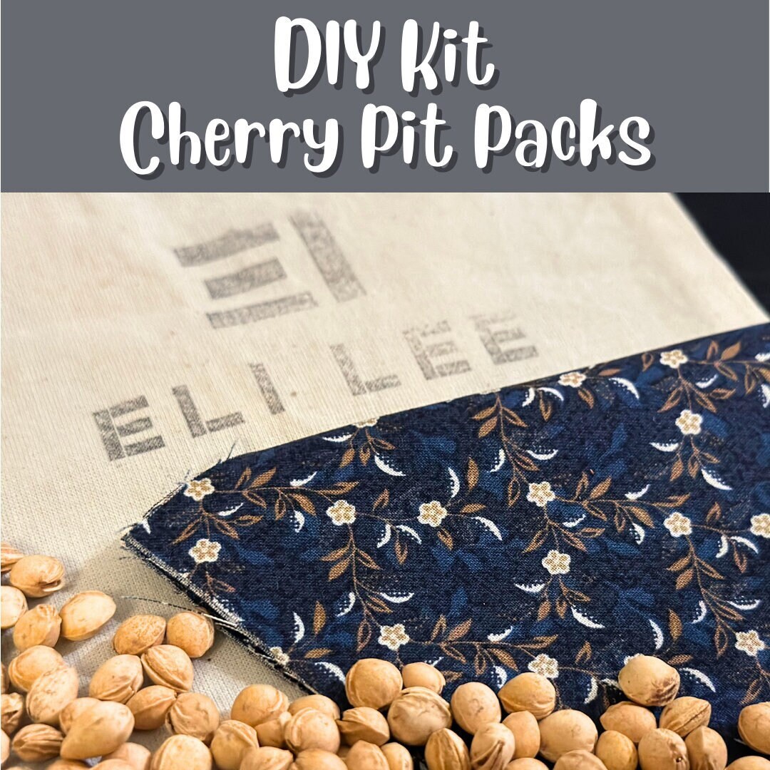 DIY Cherry Pit Pack Kit Ideal 2nd Anniversary Gift - Etsy
