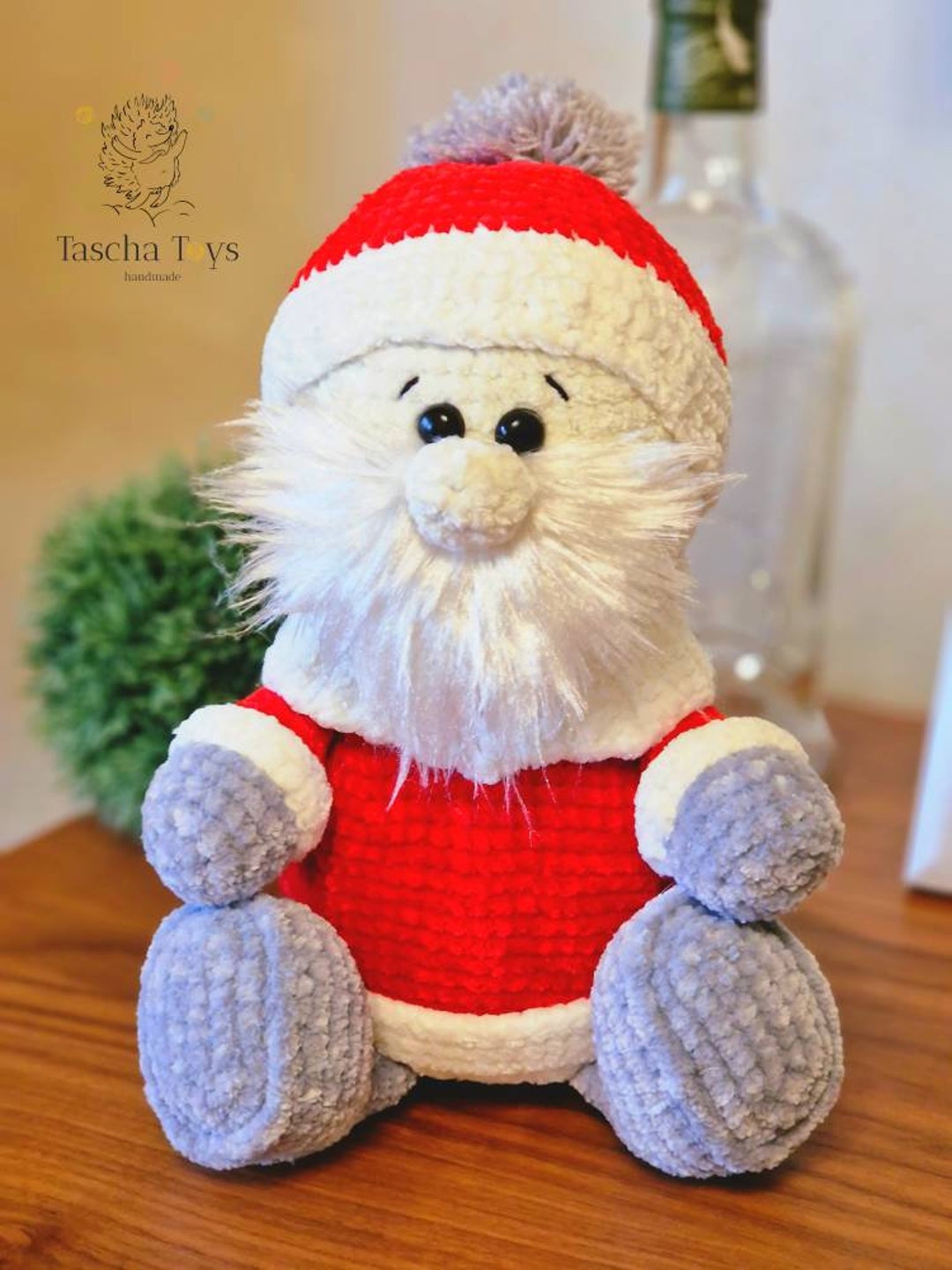 Crochet Santa Claus Handmade Santa Claus Santa Claus Plush - Etsy