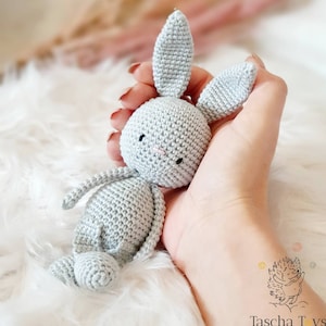 Cuddly Toy Rabbit, Rabbit Toy, Soft Toy Rabbit Crocheted in Different ...