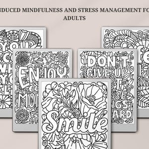 Coloring Book Bundle for Remarkable Paper Pro, Mindfulness Book for ...