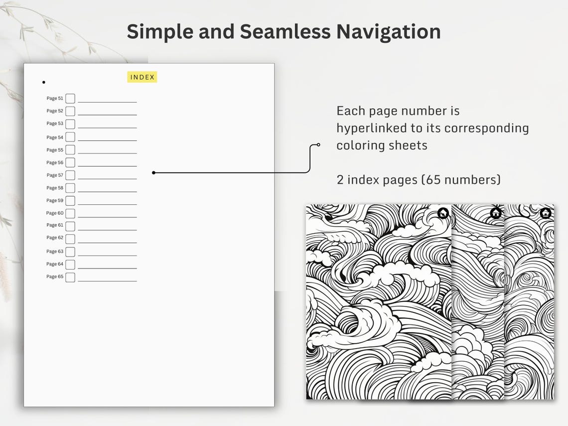 Supernote Abstract Wave Tracing Book Template (PDF) - Etsy