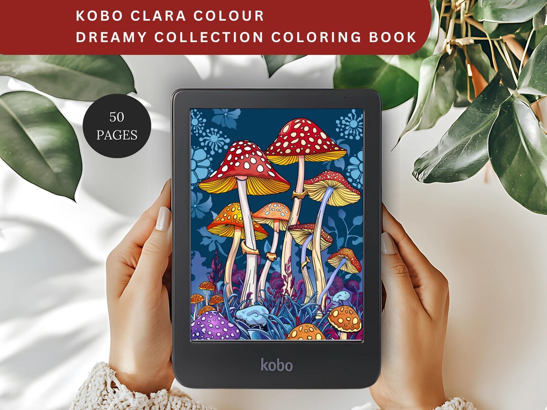 Kobo Clara Coloring Book Dreamy Collection, Kobo Templates, Kobo ...